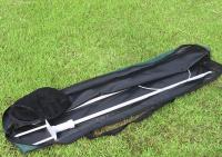 China 165cm Portable Football Rebounder Wall Black Soccer Training Dummy for sale