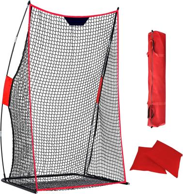 China 4x7FT Soccer Practice Kicking Net Fiberglass Portable Kicking Net for sale