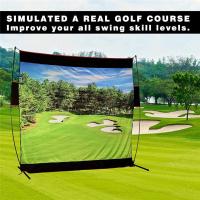 China Fiberglass Golf Hitting Net 3.5FT Hitting Practice Net​ Durable Long for sale
