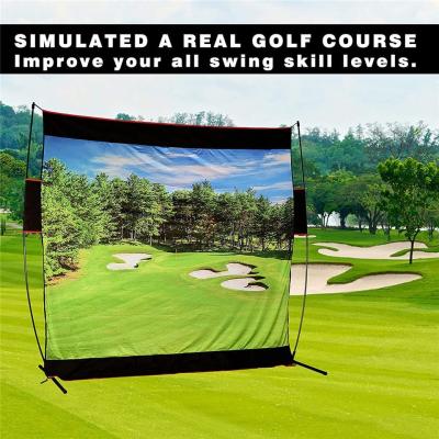 China High Durability Fiberglass Golf Hitting Practice Net Durable Long Frame for sale
