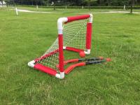 China 40cm Lacrosse Training Equipment Ground Stakes Dual Hockey Mini Net for sale
