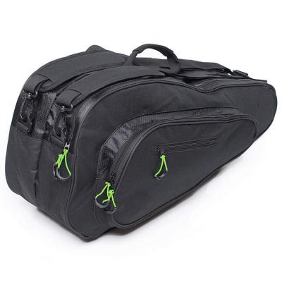 China Polyester Beach Tennis Nets 6 Racquet Backpack Tennis Bag Any PMS Color for sale