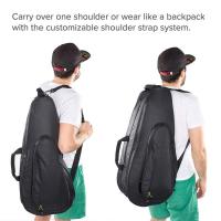 China Polyester Beach Tennis Nets 6 Racquet Backpack Tennis Bag Any PMS Color for sale