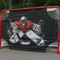 China 1.0mm Wall Lacrosse Training Equipment Red White Lacrosse Corner Targets for sale
