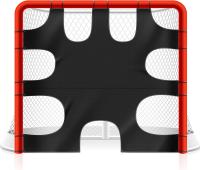China Portable Lacrosse Back Net Rust Resistant Training Lacrosse Goal 6x6 for sale