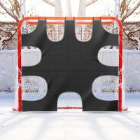 China Portable Lacrosse Back Net Rust Resistant Training Lacrosse Goal 6x6 for sale