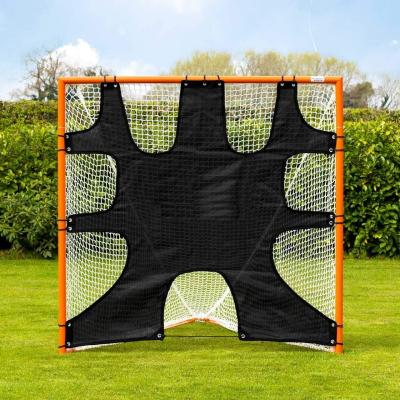 China 6X6FT Lacrosse Training Equipment Lacrosse Goal Net With 7 Target Hole for sale