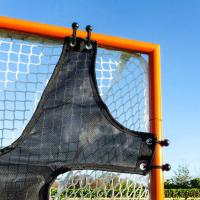China 6X6FT Lacrosse Training Equipment Lacrosse Goal Net With 7 Target Hole for sale