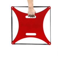 China Steel Lacrosse Training Equipment 4 Ways Hockey Puck Rebounder for sale