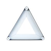 China 22 Inches Hockey Practice Equipment Passing Slots Hockey Triangle Passer for sale