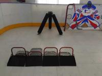 China Black Lacrosse Training Aids Puck Catcher 2 Mini Goal Net for sale