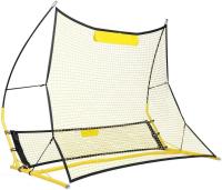 China 6ft X 4.7ft Rebound Goal Net Sports Goods 2 In 1 Soccer Rebounder Net for sale
