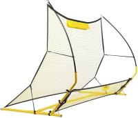 China 6ft X 4.7ft Rebound Goal Net Sports Goods 2 In 1 Soccer Rebounder Net for sale
