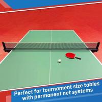 China Customized Portable Ping Pong Net Retractable Portable Table Tennis Net for sale