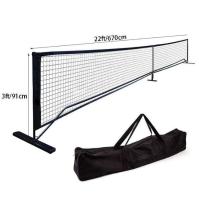 China Outdoor Indoor Portable Pickleball Net Set 22 Feet X 36 Inches for sale