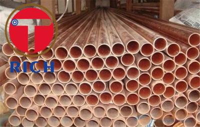 China 10ft Length ASTM B280 Seamless Copper Tube for sale