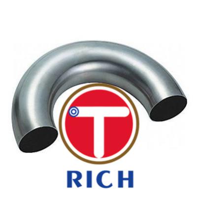 China 3 Way Weld Stainless Steel Tube Stainless Steel Elbow Annealed Surface Din 2605 Standard for sale