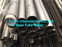 China Titanium Welded Seamless Alloy Steel Pipe TA3 TA9 TA10 0.5 - 2mm Wall Thickness for sale
