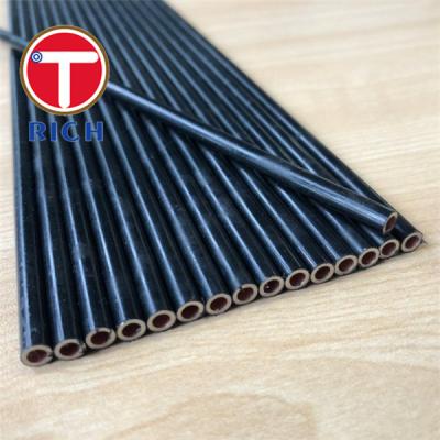 China SPCC 4.76 X 0.7 Automotive Steel Tubes Nylon Coated Air Brake PA12 Bundy Tubes for sale