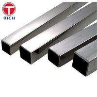China 304 316 304L 316L 430 Stainless Steel Rectangular / Square Tube ASTM A213 for sale
