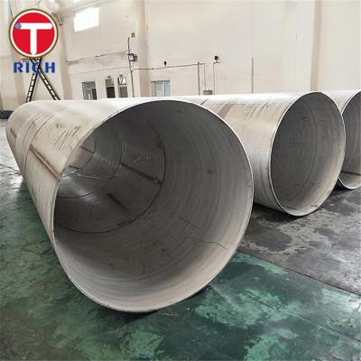 China ASTM A409 TP201 Welded Large Diameter Austenitic Stainless Steel Pipe For Corosive Or High-Temperature Service for sale
