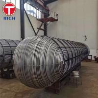 China ASTM A688 304 Welded Austenitic Stainless Steel Pipe For Feedwater Heater Heat Exchanger for sale