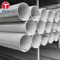 China ASTM A358 304 Stainless Steel Pipe Electric Fusion Welded Stainless Steel Pipe For High Temperature Service for sale