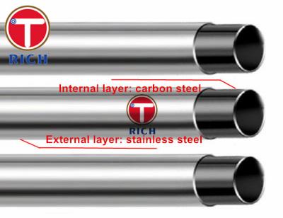 China GB/T 18704 TORICH Round Stainless Steel Clad Pipes For Structural Purposes for sale