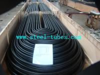China U Bend Tube A 556 / 556M Cold Drawn Carbon Feedwater Heater Black Seamless Steel Pipe for sale