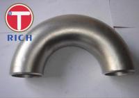 China Seamless 180 Degree Pipe Elbow 21.3 - 610mm Outside Diameter For Machinery Parts for sale