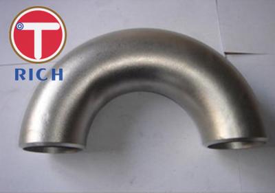 China Seamless 180 Degree Pipe Elbow 21.3 - 610mm Outside Diameter For Machinery Parts for sale