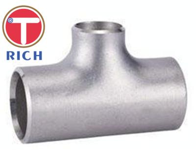 China TORICH Welded Stainless Steel Reducing Tee GB/T12459 Steel Fittings for Machinery Parts for sale