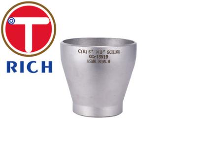 China Ss304 /316 Butt Weld Pipe Fittings Concentric Reducer Asme B16.9 Standard for sale