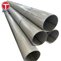 China EN 10296-2 X2CrNi12 Welded Round Tube Welded Circular Steel Tubes For General Engineering for sale