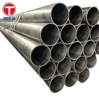 China DIN 17123 StE255 Structural Steel Pipe Welded Circular Fine Grain Welded Steel Tubes For Structural Steelwork for sale