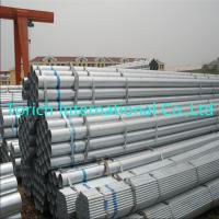 China Hot Dip Galvanized Welded Steel Tube Round Shape With Od 12.7 - 609.6mm for sale