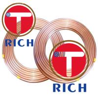 China Air Condition Alloy Steel Pipe , C11000 Copper Capillary Tube For Refrigerator for sale