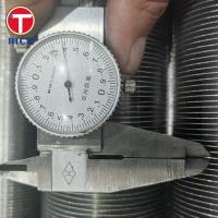China G Type Finned Tubes Embedded Fin Tube Stainless Steel Pipe with 1mm-40mm Thickness 6-630mm Outer Diameter 6-12m Length for sale