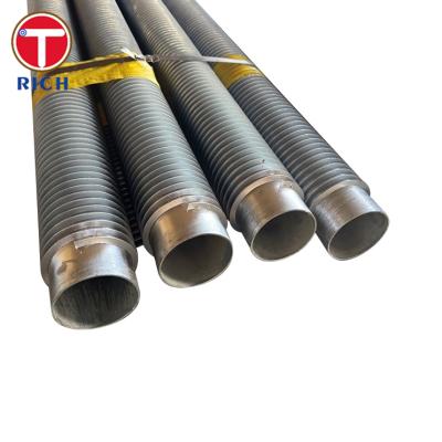 China G Type Finned Tubes Embedded Fin Tube Stainless Steel Pipe with 1mm-40mm Thickness 6-630mm Outer Diameter 6-12m Length for sale