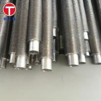 China Stainless Steel Welded Pipe G-Type Fin Tube for Industrial Radiators with Embedded Fins for sale
