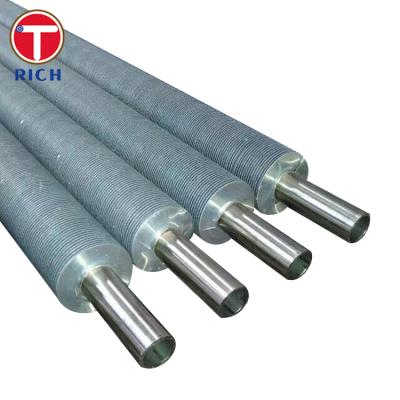 China Stainless Steel Welded Pipe G-Type Fin Tube for Industrial Radiators with Embedded Fins for sale