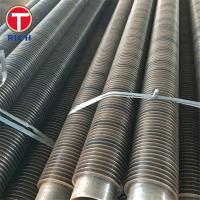China Overlapped L Type Fin Tube Carbon LL Type Finned Tube with Helically Wound Fins and High Thermal Conductivity for Heat Exchangers for sale