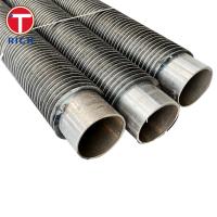 China Alloy Steel Spiral Wound Finned Tube with L Foot for High Efficiency Heat Exchanger for sale