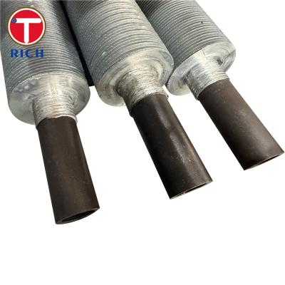 China Extruded Fin Tube Bimetallic Composite Finned Tube with Aluminum Outer Fin Layer and Carbon Steel Core Tube for Oil And Natural Gas Applications for sale