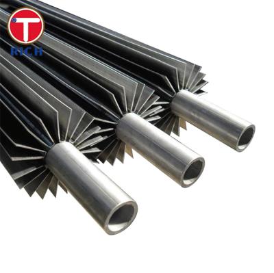 China Corrosion Resistant Welded Longitudinal Finned Tubes with High Temperature Tolerance for Enhanced Heat Transfer in Oil Heat Exchangers for sale