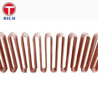 China ASTM B395 Seamless U-Bend Copper Tube for Heat Exchanger Applications for sale