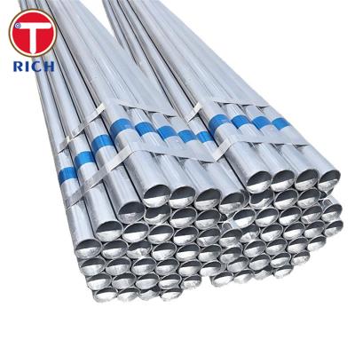 China ERW Steel Pipe for Ordinary Piping with Galvanized Surface and 30-325 mm OD for sale