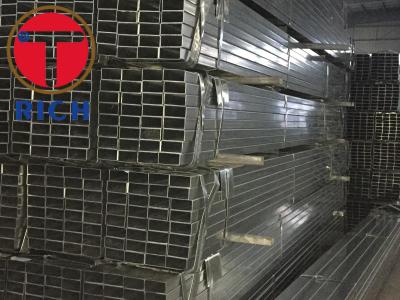 China ASTM A179 A106 Galvanized Steel Square Tube GI Hollow Section Pipe for Construction for sale