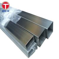 China ASTM A500 Grade C Cold Formed Welded Carbon Steel Structural Square Tubing with 50 ksi Yield Strength for sale
