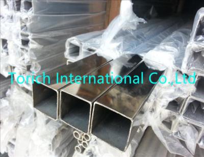 China Square Cold Drawn Seamless Tube , Polished Stainless Steel Pipe 6mm~860mm OD for sale